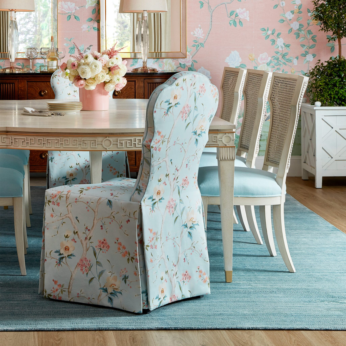 Upholstered Dining Room Chairs | Lillian August