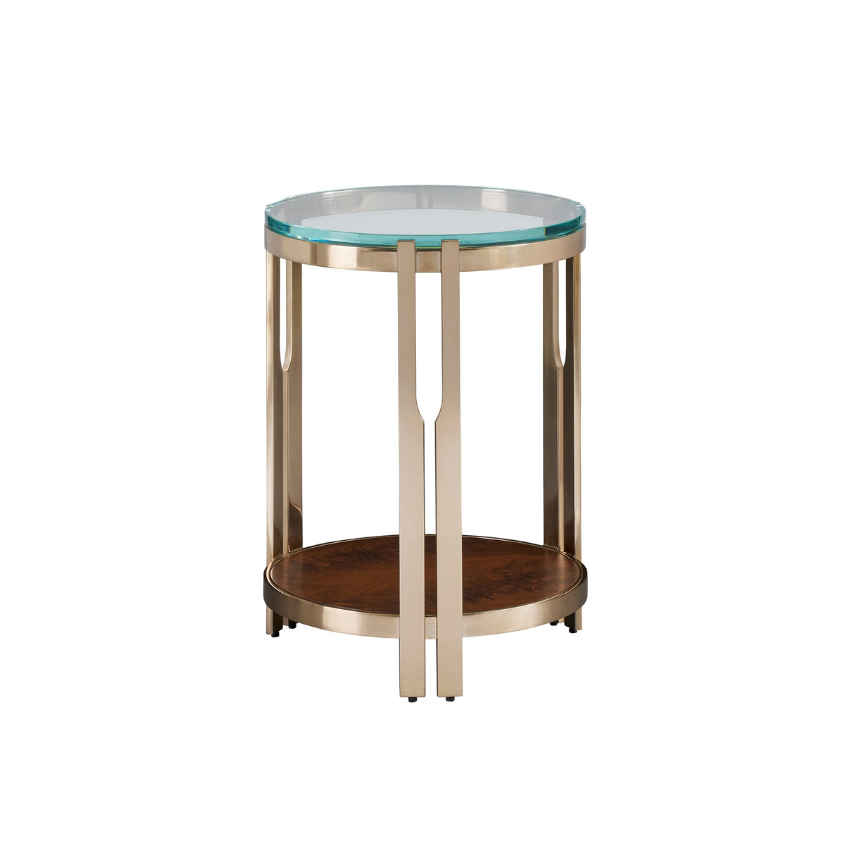 Mae Brass Spot Table