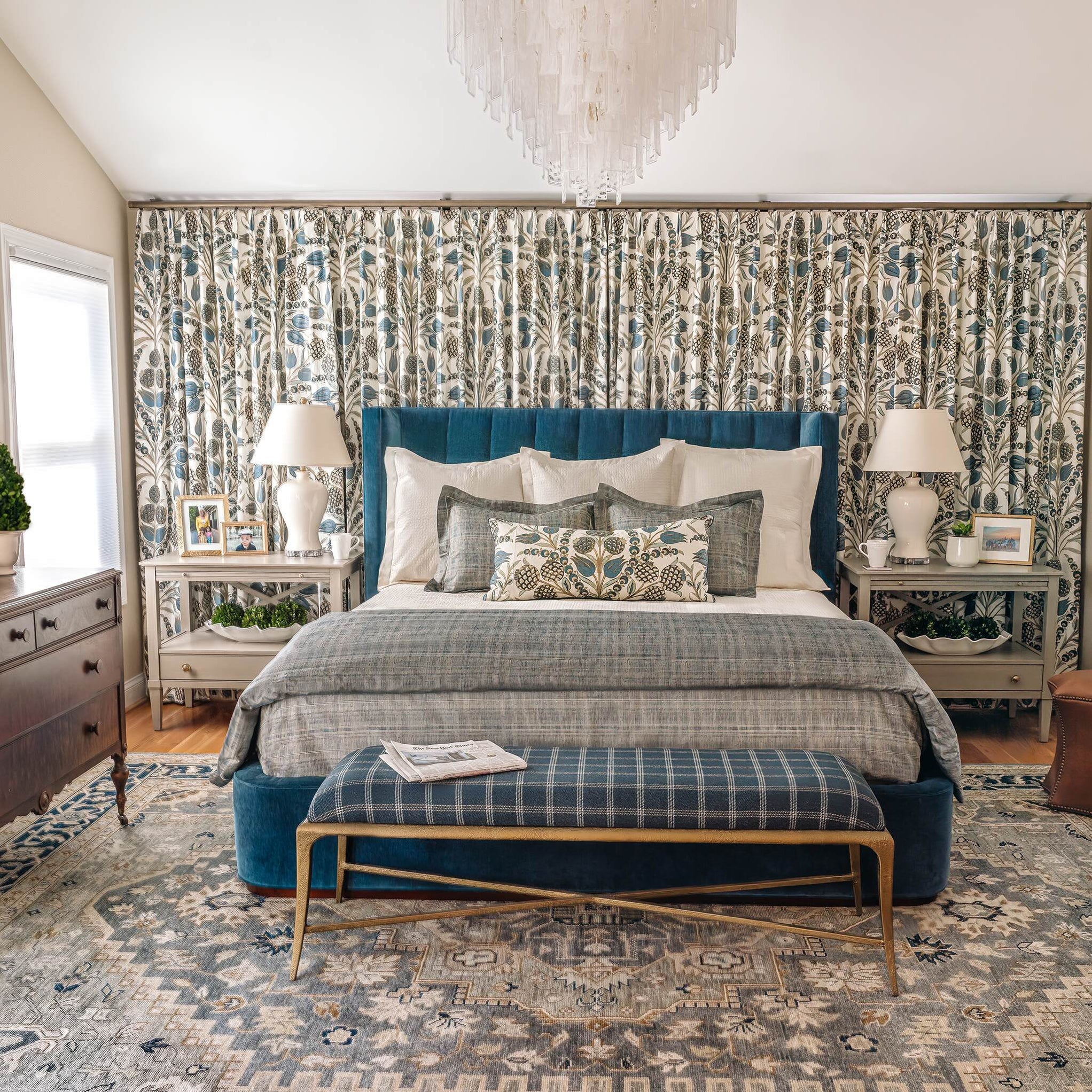 Wood & Upholstered Bed Frames | Lillian August