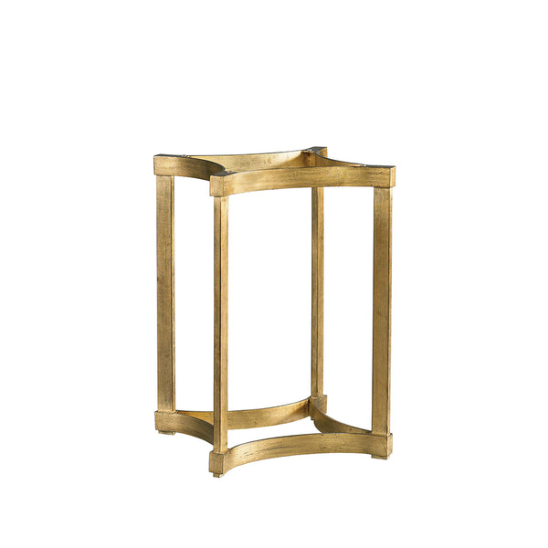 Stella Gold Rectangular Double Pedestal Dining Table