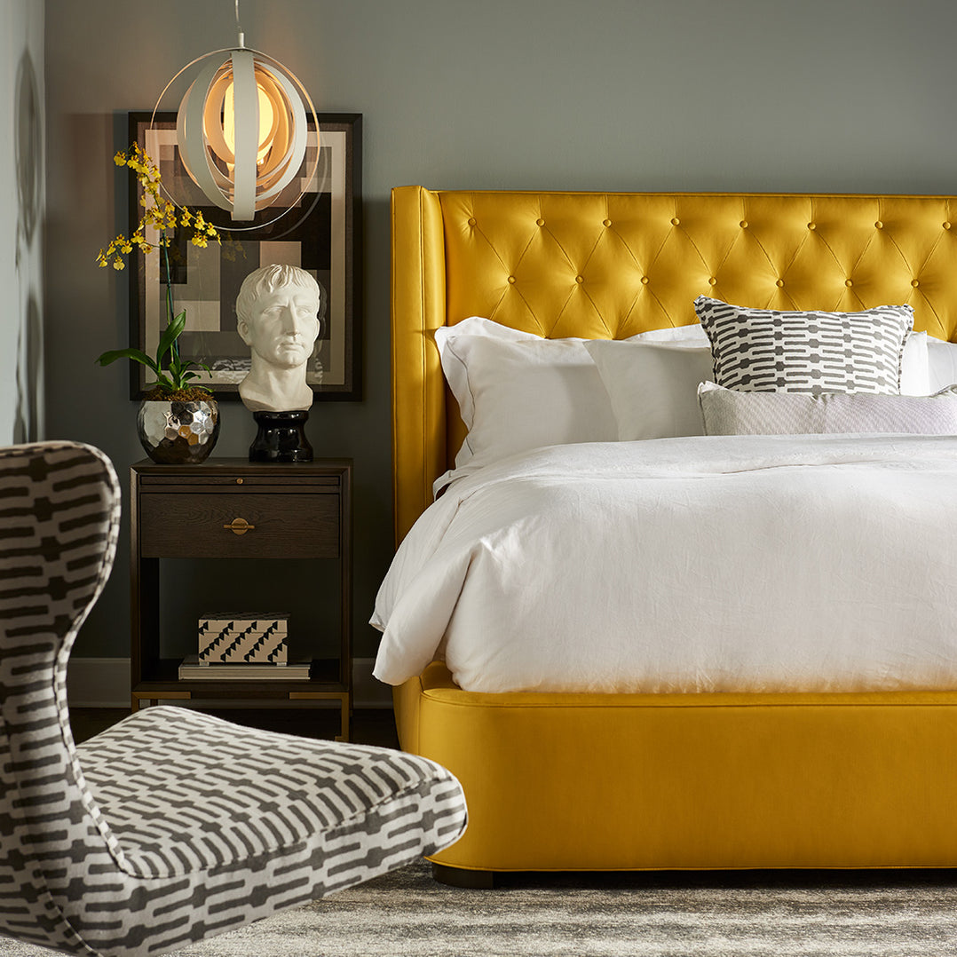 Wood & Upholstered Bed Frames | Lillian August